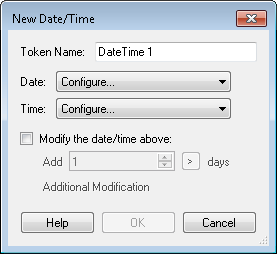 Date/Time Tokens